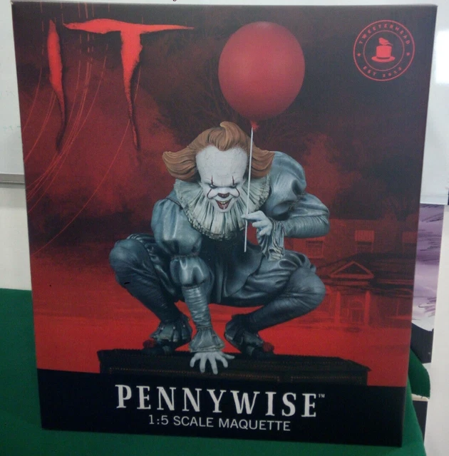 STATUA HORROR -IT-PENNYWISE-MAQUETTE Tweeterhead Sideshow 33Cm Limitata ...