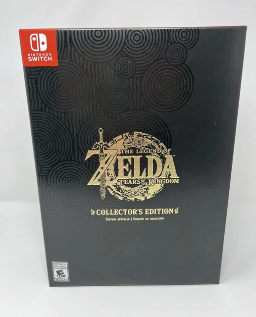 LEGEND OF ZELDA Tears of the Kingdom Collector's Edition Nintendo Switch EUR 190,87 - PicClick FR