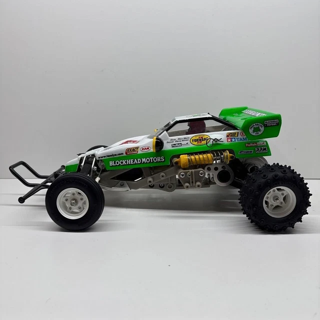 TAMIYA MIGHTY FROG Rc Car Blockhead Motors 1/10 Scale Off-Road Buggy ...