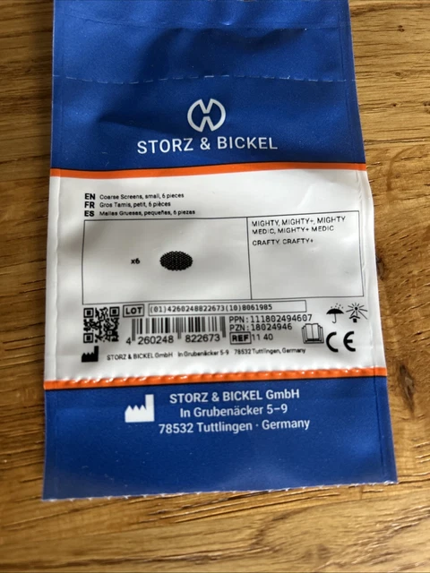 ORIGINAL STORZ & Bickel 4x6 Grobsiebe Sieb für VENTY VEAZY CRAFTY ...