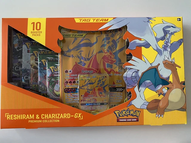 POKEMON TAG TEAM Reshiram & Charizard GX Premium Collection EN/OVP EUR 99,00 - PicClick DE