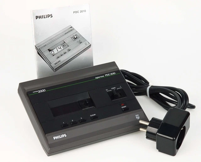 PHILIPS DIGITAL TIMER PDC 2010 orologio timer difettoso 14672 EUR 39,90 ...