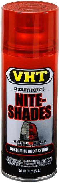 VHT PERFORMANCE PAINT Nite-Shades Red Lens Tint | SP888 $26.89 - PicClick
