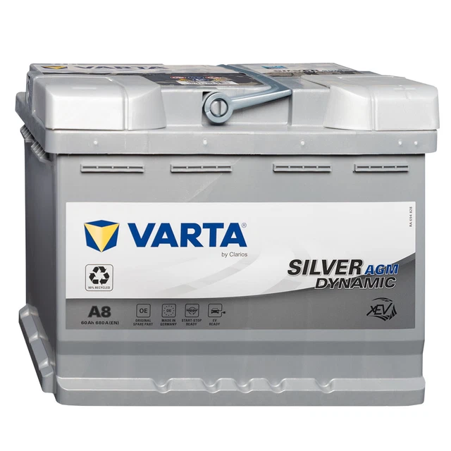 VARTA D52 SILVER Dynamic Start-Stop PlusAGM Starter Autobatterie 12V 60Ah EUR 129,45 - PicClick DE