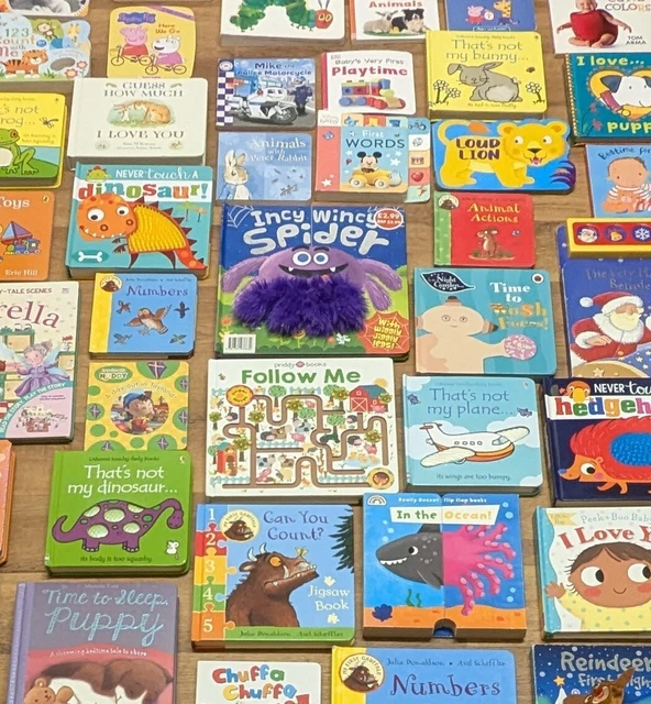 BABY TODDLER BOOKS Picture Story Book Build Your Own Board Book Bundle ...