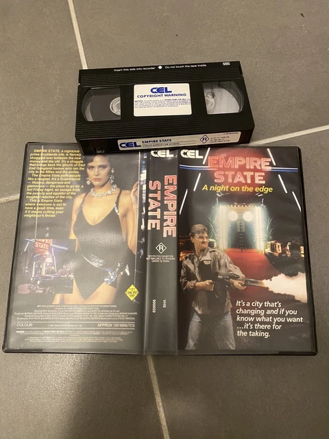 RARE/ EMPIRE STATE Vhs/ Original R-rated Action/Thriller CEL Video EUR ...