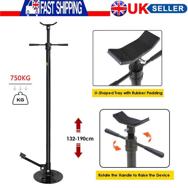 0.75 TON GARAGE Vertical Transmission Gearbox Jack Engine Hoist Support ...