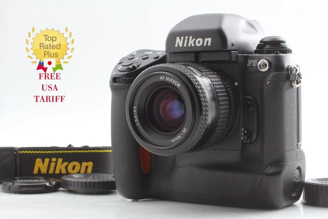 [ MINT W/ Mf-27 ] Nikon F5 35mm Film Camera AF 35-70mm f/3.3-4.5 Lens ...