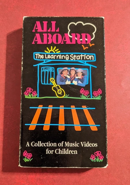 THE LEARNING STATION - All Aboard (1991 VHS) Rare 90's Music Videos For ...