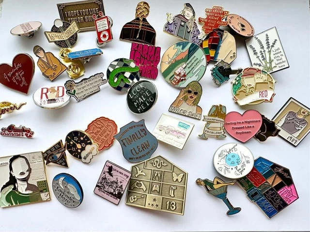 TAYLOR SWIFT INSPIRED Enamel Pin Badge Fan Merch Eras Tour Gift for ...