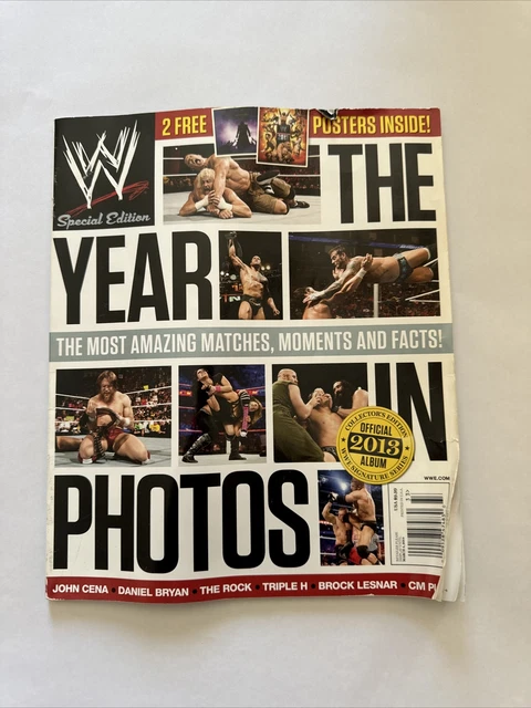 WWE MAGAZINE SPECIAL Edition The Year In Photos 2013 - Collector’s ...