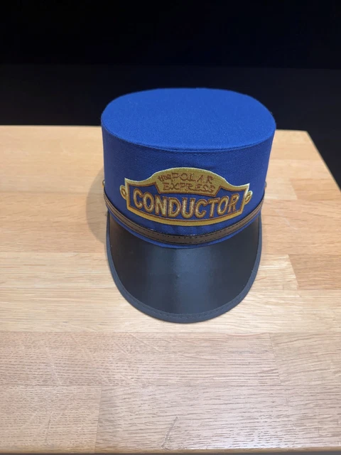 THE POLAR EXPRESS Conductor Hat Small £20.00 - PicClick UK