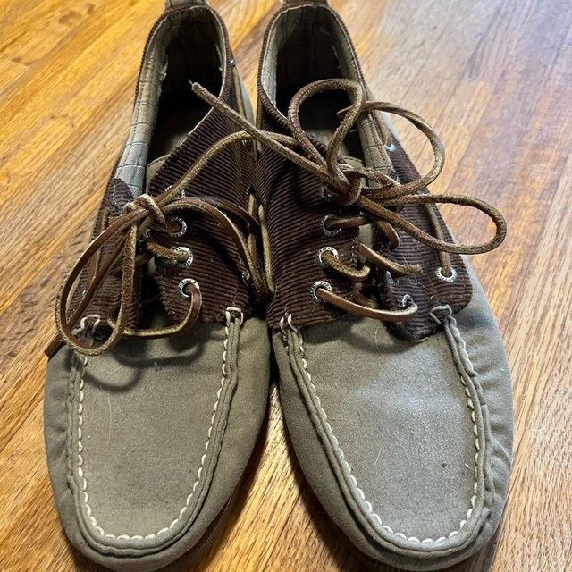 SPERRY MEN'S TAN and Brown Boat Shoes £22.30 - PicClick UK