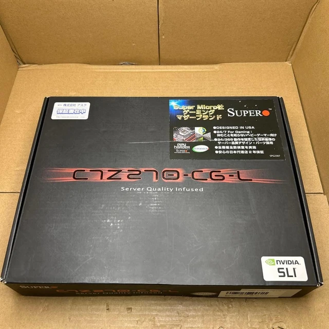 SUPERO CORE GAMING C7Z270-CG-L Motherboard Z270 Chipset Unused £280.84 ...