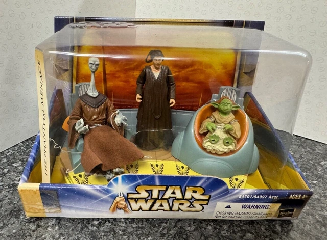 STAR WARS ATTACK Of The Clones Jedi High Council 2 of 2 Hasbro 2003 £52 ...