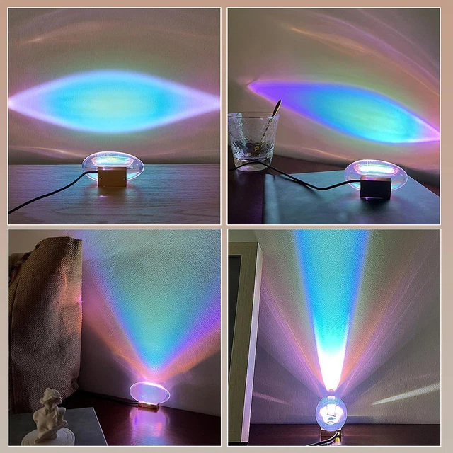 ANGEL EYE PROJECTOR Lamp Led Galaxy Crystal Projector Night Light ...