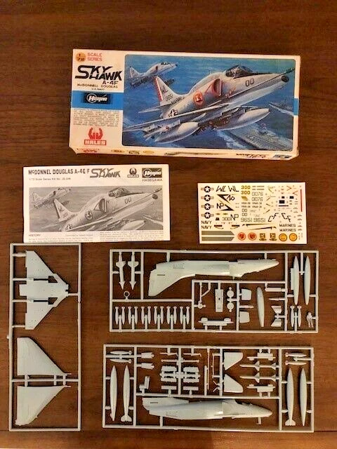 HASEGAWA MCDONNELL Douglas A-4F Skyhawk 1/72 Kit No. JS-048 B7 Note no ...