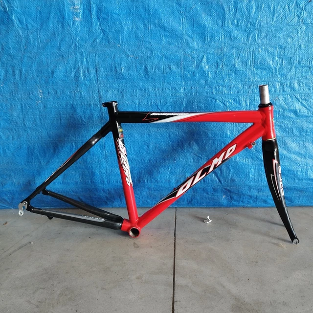 TELAIO FRAME ROAD Bike Olmo Racing 6061 Alu Carbon Size SMAAL EUR 85,00 ...