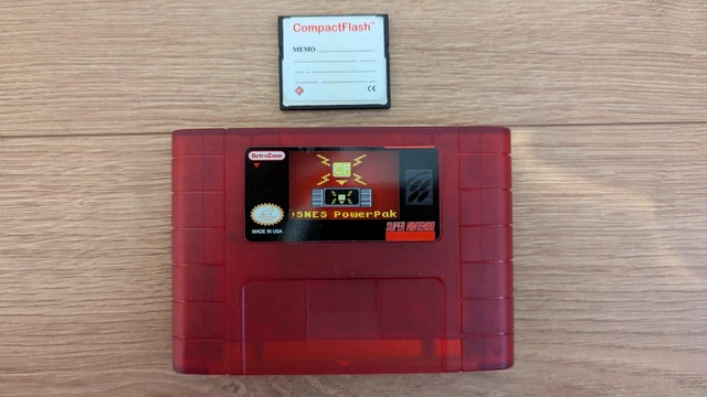 SNES POWERPAK BY RetroZone (Rare & Discontinued) + 4GB CF Card EUR 200 ...