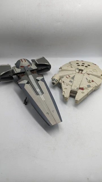 DARTH MAUL SITH Infiltrator Fighter Ship/Micro Machines Milennium ...