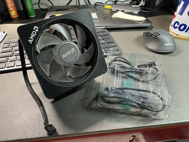 AMD WRAITH PRISM RGB LED CPU Heatsink Cooler With All Cables £23.95 ...