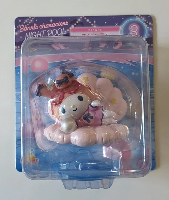 SANRIO VINYL FIGURE Night Pool 2023 Character No 3 My Melody Kuji Prize ...