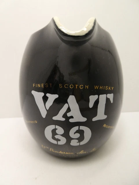 VINTAGE DIANA AUSTRALIAN Pottery Ceramic Vat 69 Whisky Water Jug U166 ...