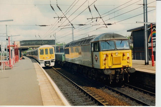 RAIL PHOTO CLASS 56 56063 @ Bedford 20/6/91 Forders sidings - Hoo Jct ...