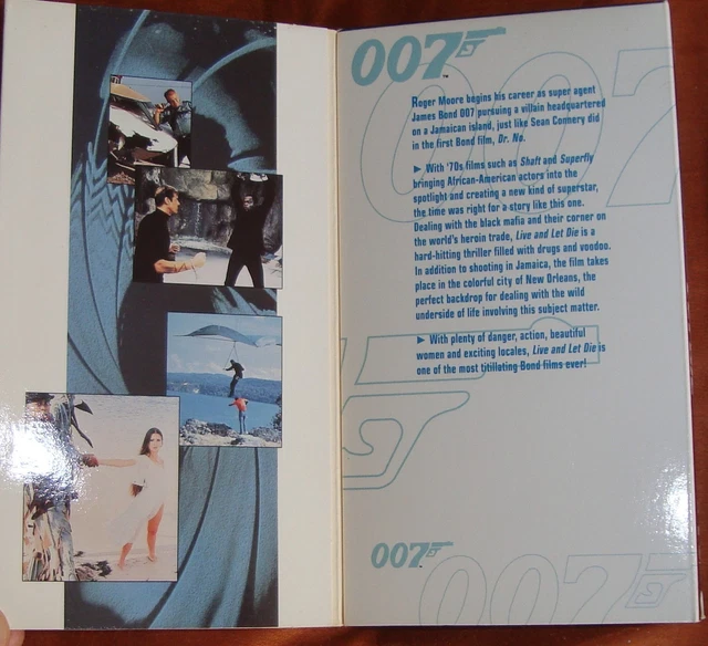 LIVE AND LET DIE (vhs,1992,english,hi-fi,remastered,MGM/UA home video ...