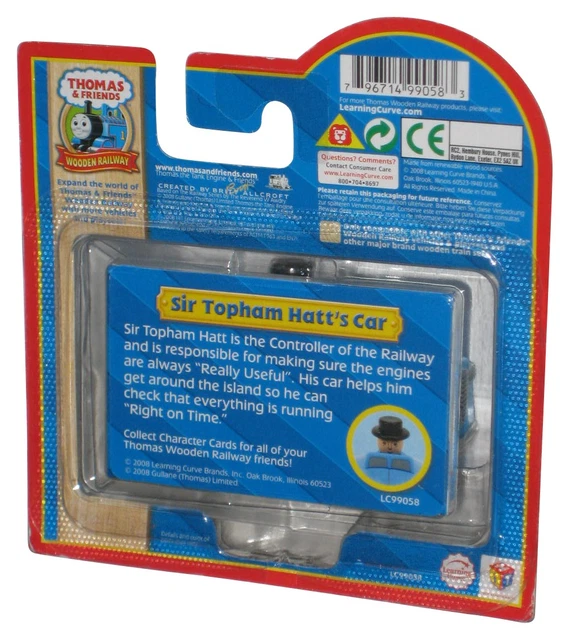 THOMAS AND FRIENDS Bois Chemin Sire Topham Hatt's Voiture (2008 ...