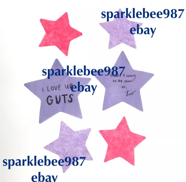 OLIVIA RODRIGO GUTS WORLD TOUR Confetti Stars 2024 EUR 20,04 - PicClick IT OLIVIA RODRIGO GUTS WORLD TOUR Confetti Stars 2024 EUR 20,04 - PicClick IT