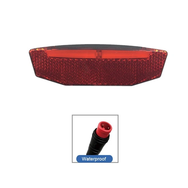 1PC - 6V-60V LED Feu Arri re Scooter E-Bike Lampe E-Bicycle Ebike ...