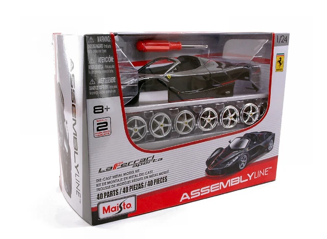 MINIATURE KIT VOITURE De Montage Maisto Ferrari Le Ferrari Ouvert Kit 1 ...