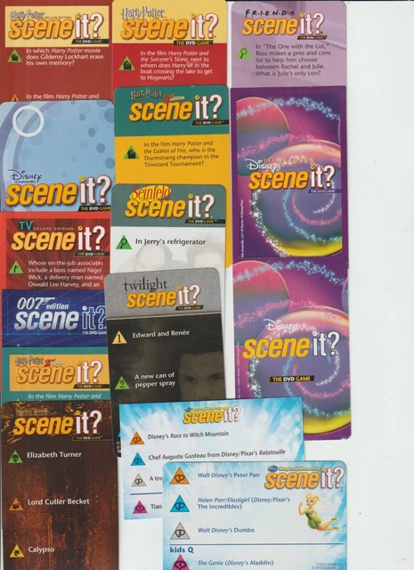 SCENE IT TRIVIA Cards Reference Buzz House Points £11.82 - PicClick UK