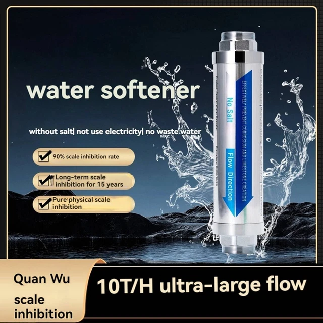 WHOLE HOUSE CENTRAL Water Softener Scale Scale Built on Water Pipes ...