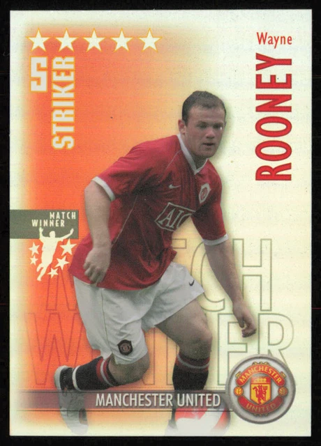2006-07 SHOOT OUT Wayne Rooney Manchester United EUR 4,78 - PicClick FR