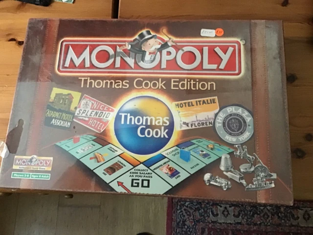 HASBRO/WINNING MOVES EDIZIONE 2005 ""Thomas Cook Monopoly"" nuovo e ...