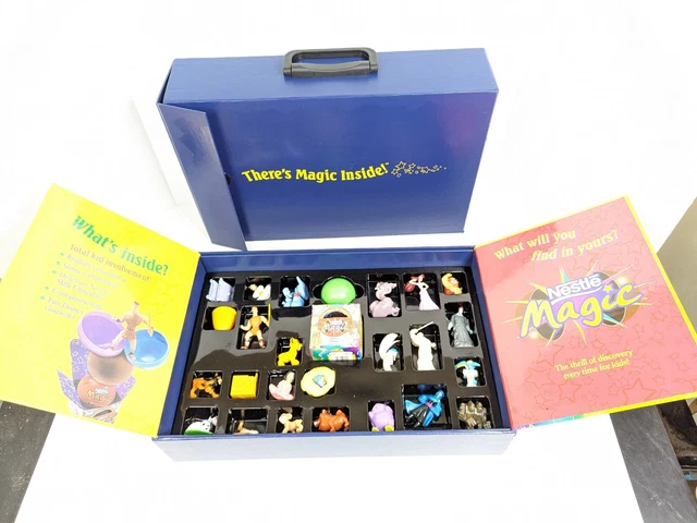 NESTLE MAGIC BALL Disney Figurines Complete Set Lion King Hercules ...