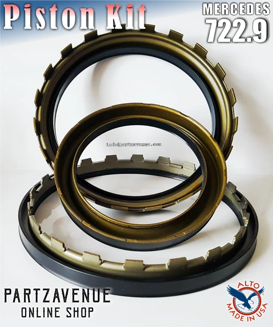 MERCEDES 722.9 Piston Kit Mercedes gearbox 722.9 MB Many models / USA £ ...