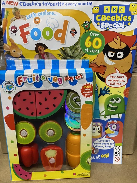 BBC CBEEBIES SPECIAL Lets Explore Food magazine #178 Fruit & Veg ...