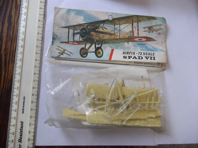 1960'S AIRFIX BAGGED Kit - Spad V11 £10.77 - PicClick UK