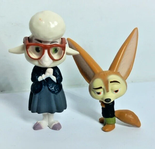 DISNEY ZOOTROPOLIS ZOOTOPIA figure bundle Finnick Fox Dawn Bellwether ...