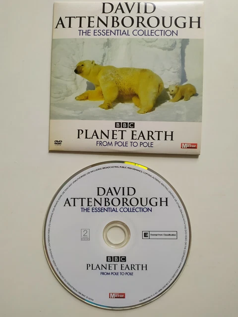DAVID ATTENBOROUGH PLANET Earth from Pole to Pole BBC Daily Mirror ...