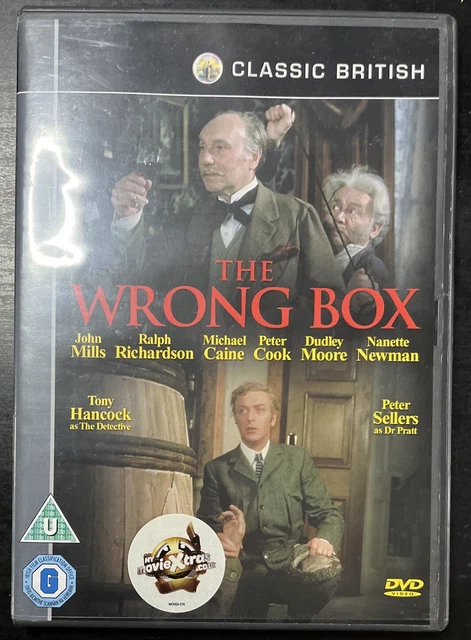 WRONG BOX DVD Michael Caine Peter Cook Bryan Forbes UK Release Movie ...