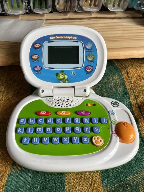 LEAPFROG MY OWN Leaptop Interactive Green Laptop Kids Learn £7.00 ...