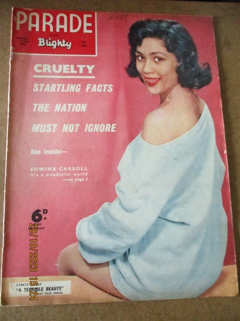 PARADE BLIGHTY Magazine June 4th 1960 Edwina Carroll Cover No 1069 £2. ...
