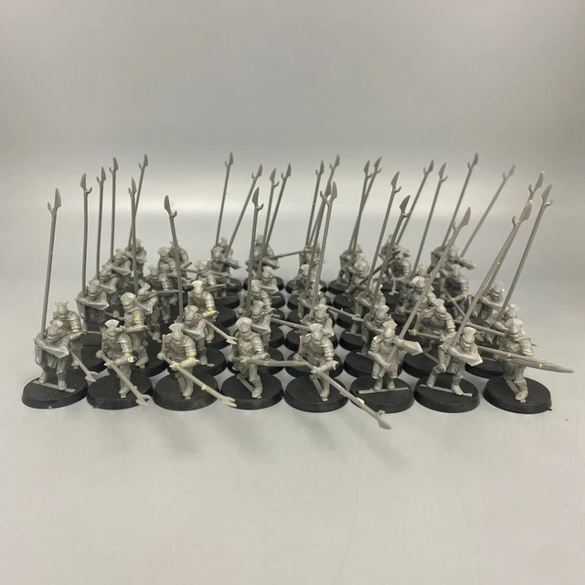 48 URUK-HAI SPEARMEN Polearms Lances Le Seigneur des Anneaux Forces Of ...