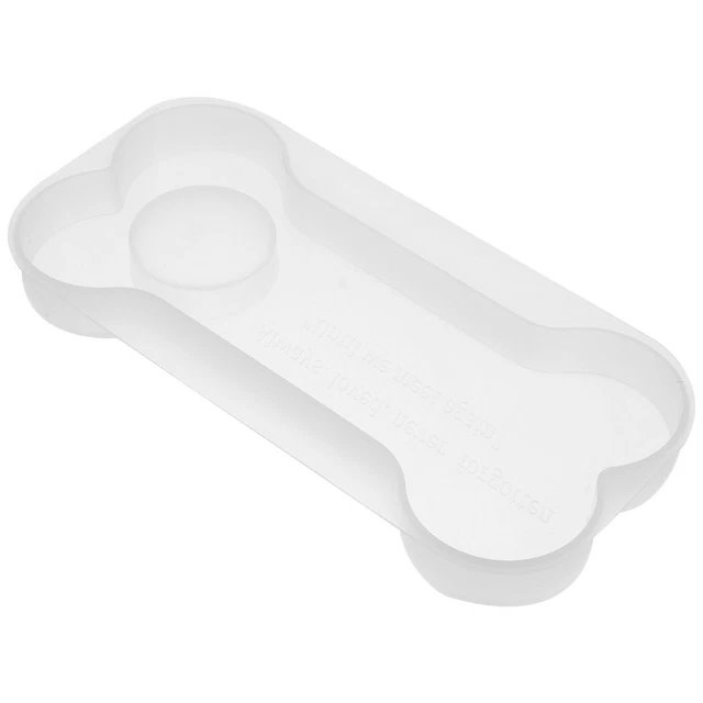 DOG BONE SHAPE Memorial Stone DIY Mold Silicone Candle Holder Casting ...