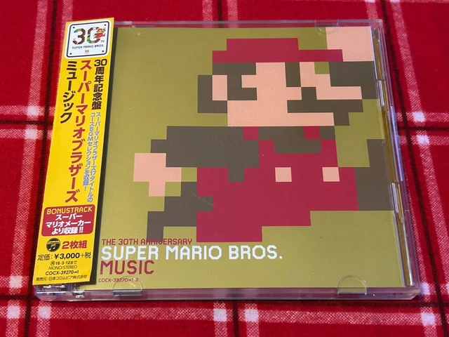 THE 30TH ANNIVERSARY : Super Mario Bros. Music Soundtrack CD OST ...