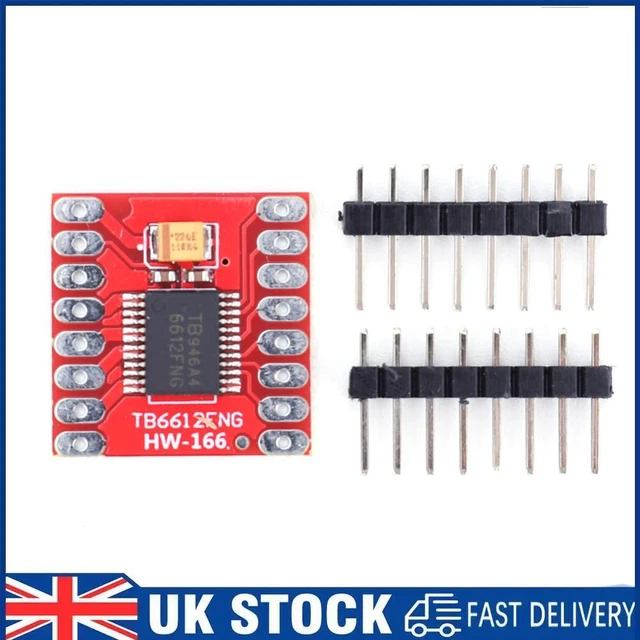 TB6612FNG STEPPER MOTOR Controller 1.2A Dual DC Motor Driver Board ...